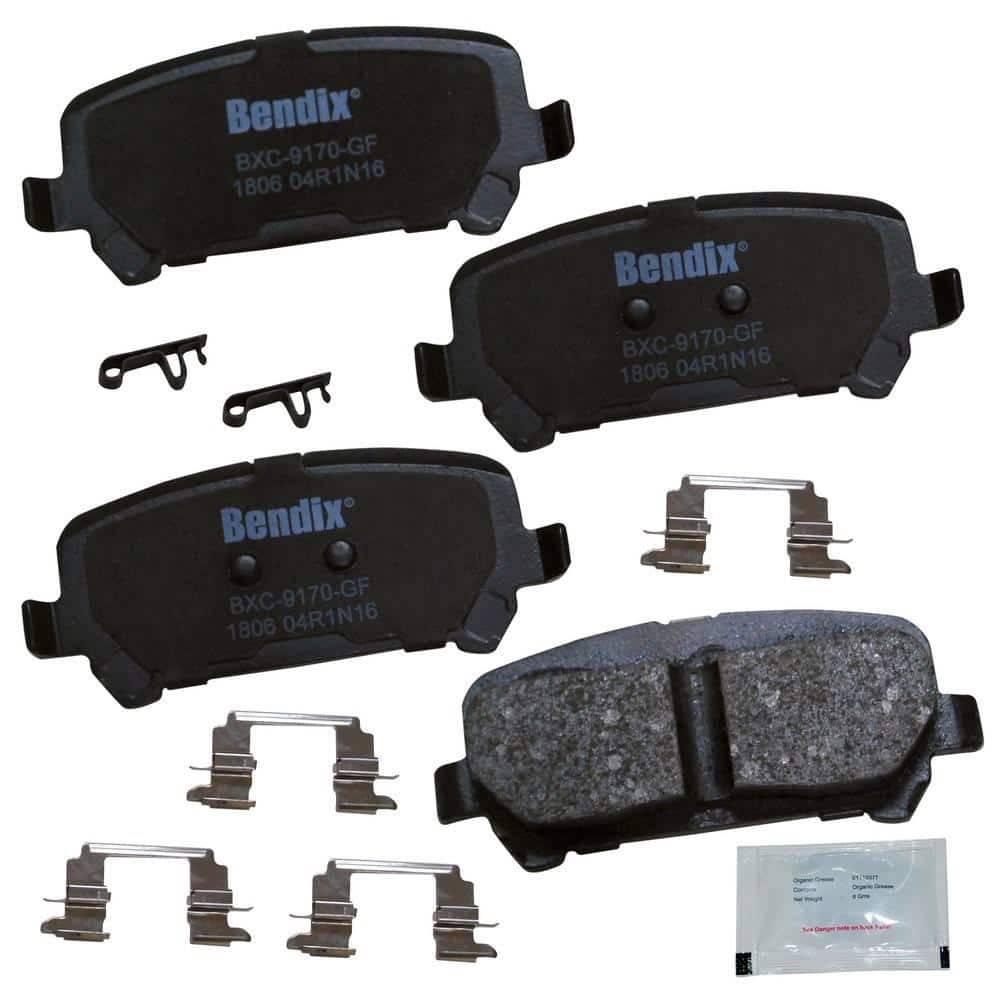 Bendix Premium Copper Free Disc Brake Pad Set CFC1806 - The Home Depot