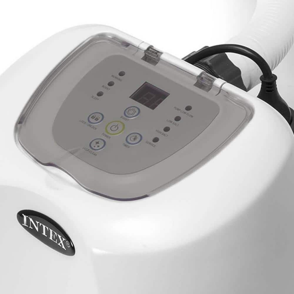 Intex 120-Volt Krystal Clear Saltwater System Swimming Pool Chlorinator ...
