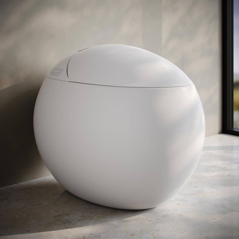 Swiss Madison Plaisir Smart 1-Piece 1.28 GPF Single Flush Toilet in ...