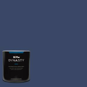 BEHR DYNASTY 1 gal. #MQ5-14 Bon Nuit One-Coat Hide Satin Enamel ...
