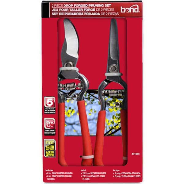 Bond Manufacturing Drop Forged Pruning Set (2-Piece) 3108HD - The Home ...