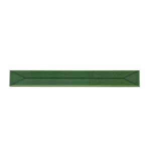 ANDOVA Serenite Dane Green/Brown 4 in. x 15 3/4 in. Smooth Ceramic ...