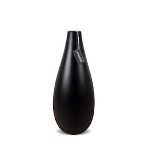 Drop Slim Tall Ceramic Vase In White Matte 18.8 in. Height D390.068 ...