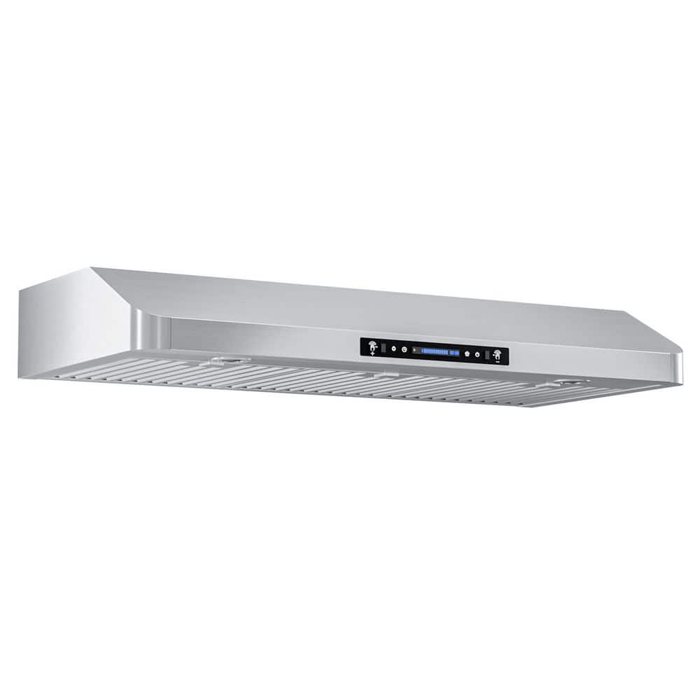 Throes 42 in. 900CFM Ducted Under Cabinet Range Hood in Stainless Steel ...