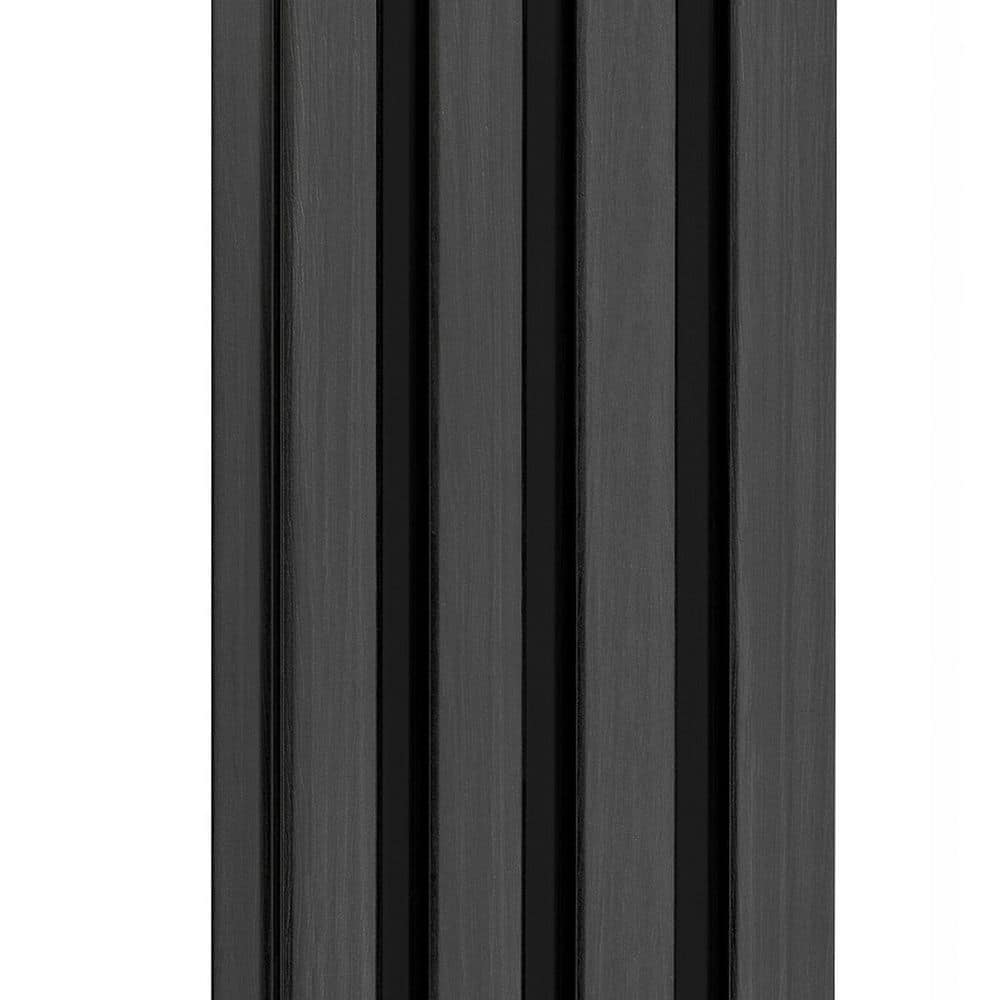 mondaria 6.3 in. x 90.6 in. x 1 in. Waterproof Composite Siding Panel ...
