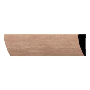 Ekena Millwork BRB3 0.69 in. D x 2.25 in. W x 96 in. L Wood (Sapele ...