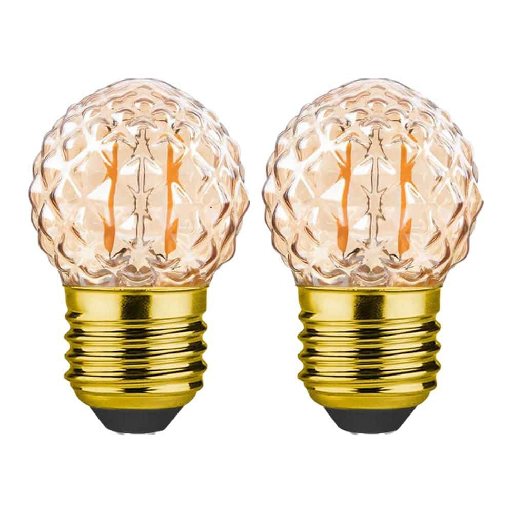 Vrbgify 10-Watt Equivalent G40 Warm White (Less Than 2700K) Non ...