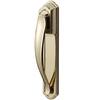 IDEAL SECURITY Brass Coated Storm and Screen Door Pull Handle Set with ...