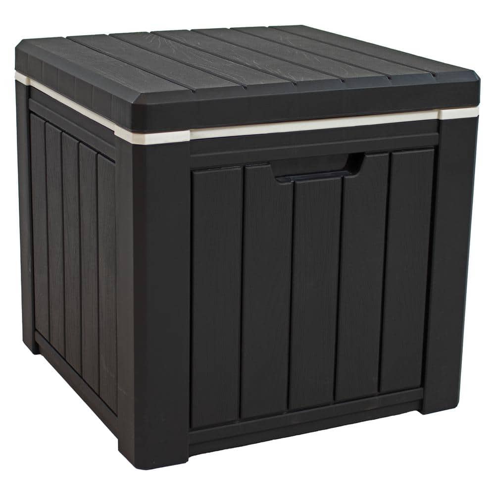Sunnydaze 9- Gallon Polypropylene Resin Outdoor Cooler Box - Black TST ...