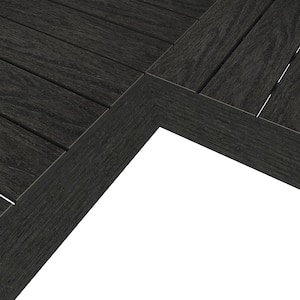 NewTechWood 1/6 ft. X 1 ft. Quick Deck Composite Deck Tiles Straight ...