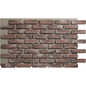 Ekena Millwork Everstone Cobblestone 23.75 in. x 48 in. Urethane ...