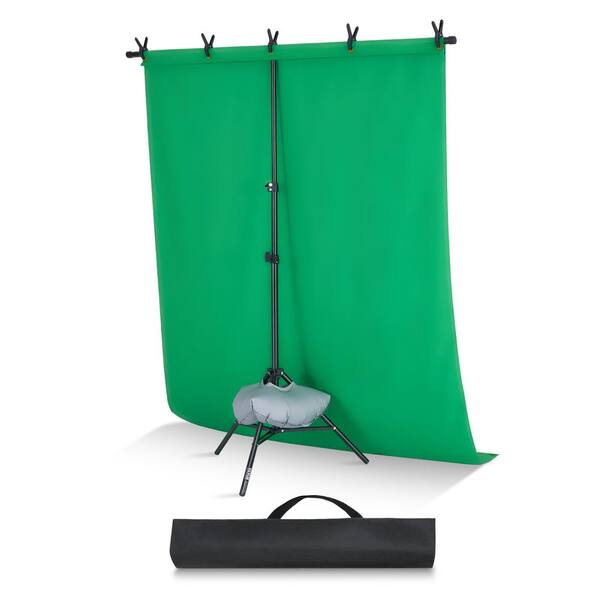 SKYSHALO Backdrop Stand, 7 x 10 ft. Adjustable Photo Backdrop Stand Kit ...