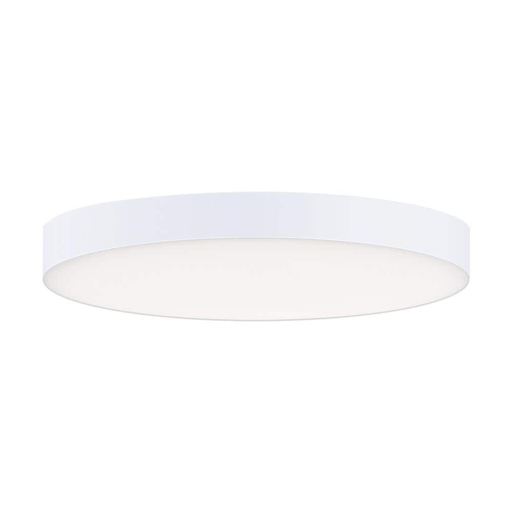 Maxim Lighting Trim 7 in. RD LED Surface Flush Mount 3000K 0-Volt to 10 ...