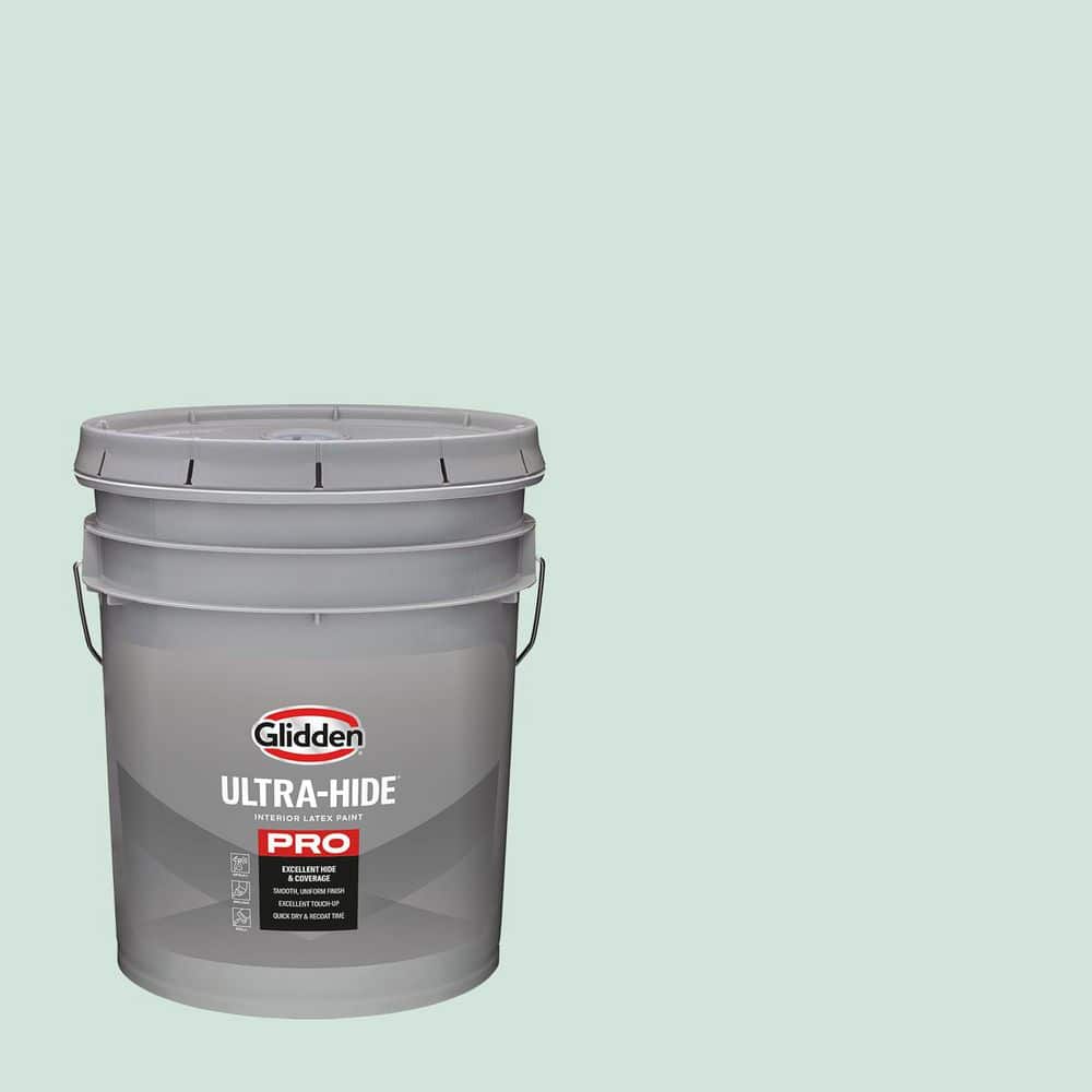 Glidden Ultra-Hide 1 gal. PPG1139-1 Summer Breeze Semi-Gloss Interior ...