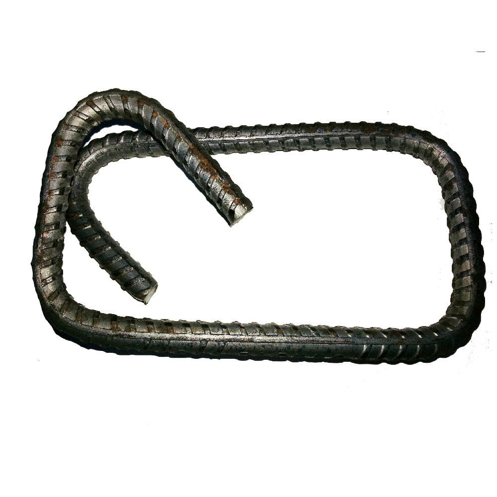6 in. x 3-1/2 in. Rectangular Rebar Ring 100-200-19 - The Home Depot