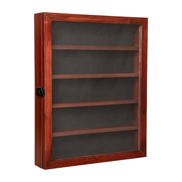 Carnegy Avenue Mahogany Display Case CGA-HMD-527501-MA-HD - The Home Depot