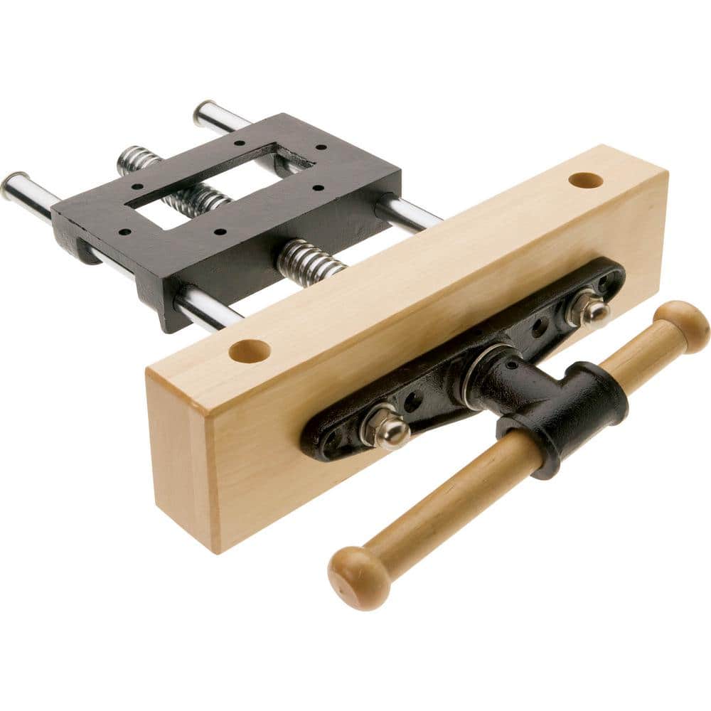 Shop Fox Cabinetmaker's Heavy-Duty Front Vise D4648 - The Home Depot