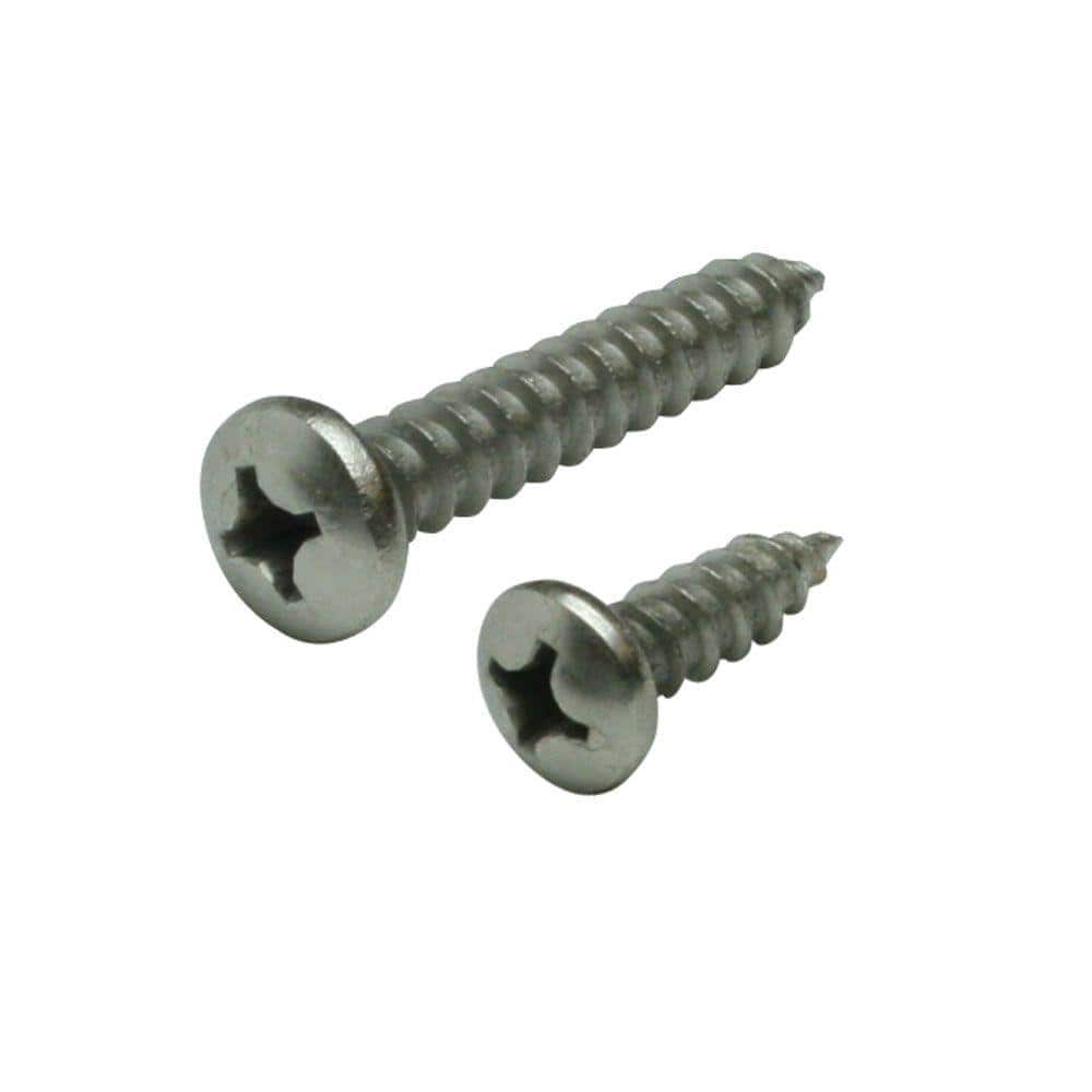 Everbilt #14 x 1-1/2 in. and #12 x 3/4 in. Satin Nickel Heavy Duty ... Everbilt #14 x 1-1/2 in. and #12 x 3/4 in. Satin Nickel Heavy Duty ...
