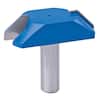 Kreg Router Bit Notch Cutter for 2 in. Rails with 1/4 in. Notch Bit ...