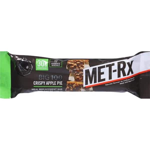 Protein, 3.52oz, Big 100 Crispy Apple Pie, Protein Bar NRN55728 - The ...