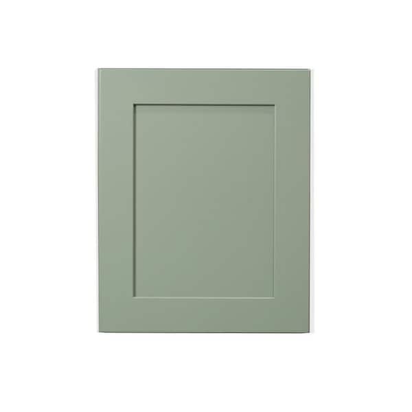Plywell Shaker Jade Green Decorative Door Panel 24 in. W x 30 in. H x 0 ...