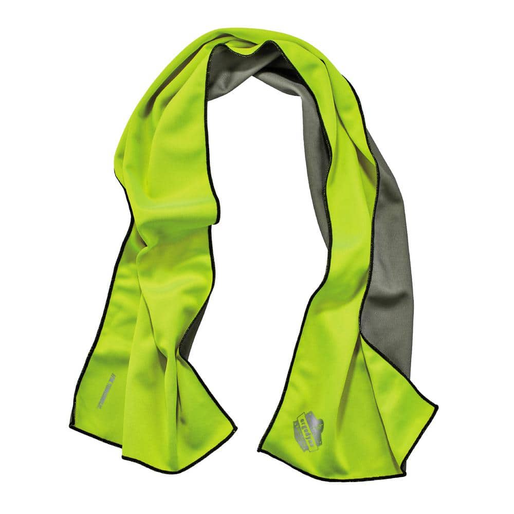 Ergodyne Chill-Its Lime Evaporative Cooling Towel Microfiber 6602MF ...