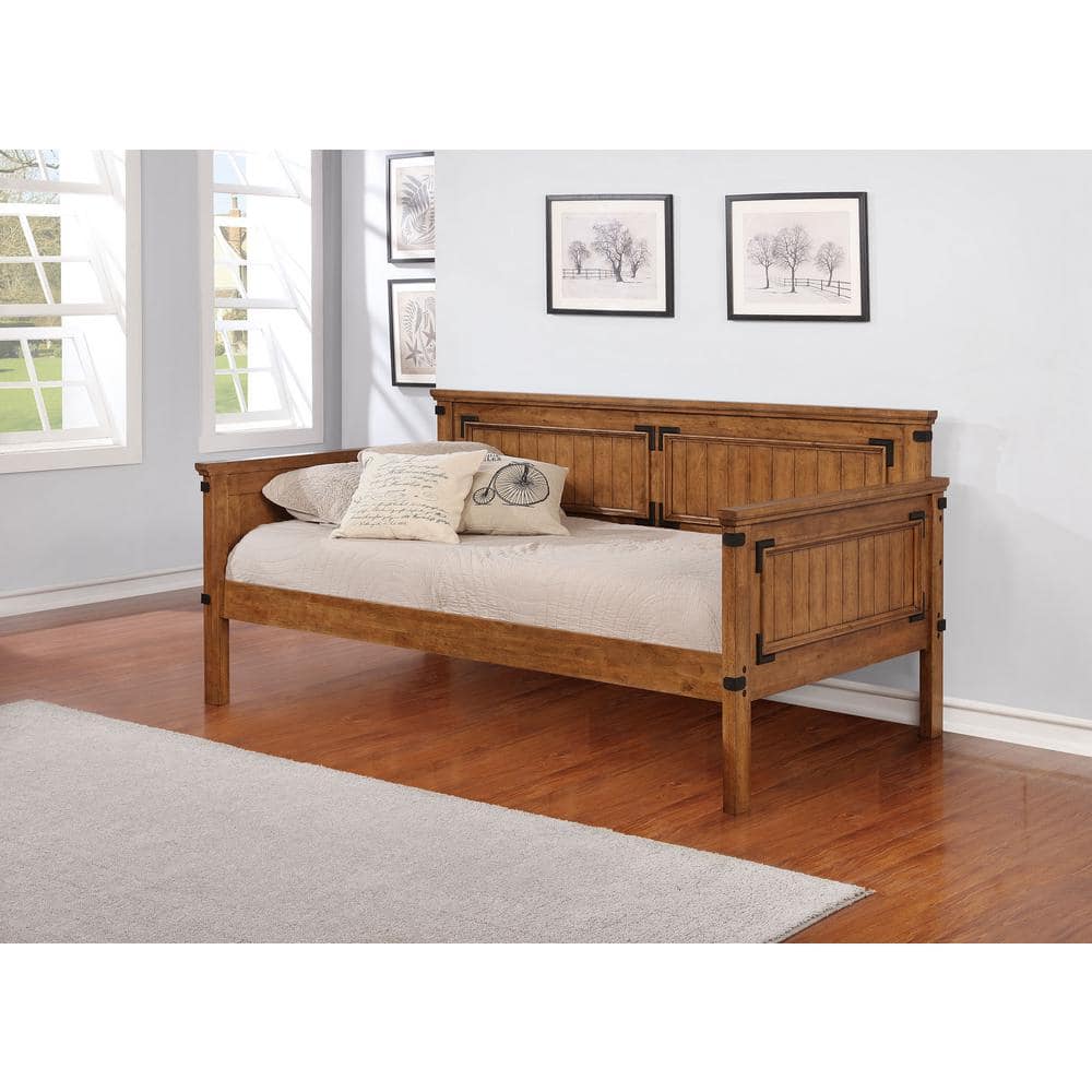 Coaster Oakdale Rustic Honey Twin Daybed 300675 - The Home Depot