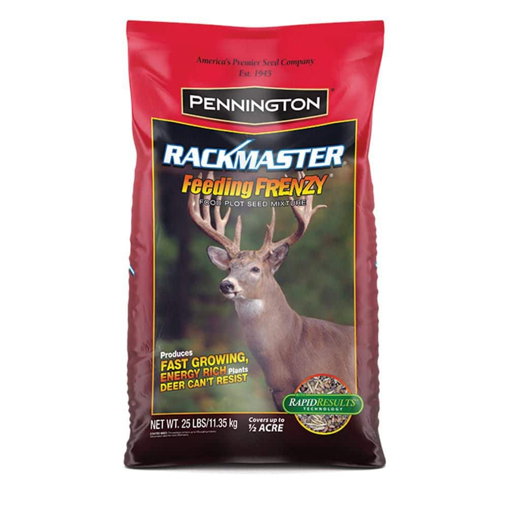 Pennington 25 lbs. Rackmaster Feeding Frenzy Food Plot Seed Blend ...
