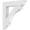 Ekena Millwork 5 in. x 36 in. x 36 in. Merced Bracket with Traditional ...