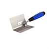 Bon Tool 5 in. x 3-1/2 in. Inside Corner Bullnose Finishing Trowel with ...