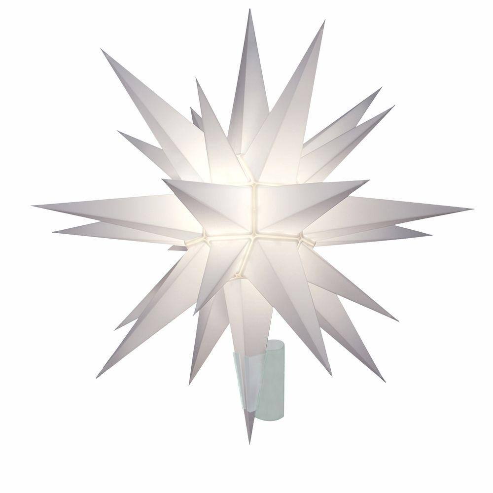 12 in. Lighted Holiday Star Tree Topper 5200 - The Home Depot