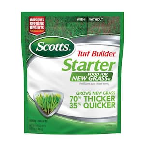 Scotts Turf Builder 3.27 lbs. 1,000 sq. ft. Starter Fertilizer for New ...