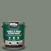BEHR PREMIUM 1 gal. #N410-5 Village Green Low-Lustre Enamel Interior ...