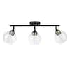Globe Electric Harrow 2.07 ft. 3-Lights Matte Black Fixed Track ...