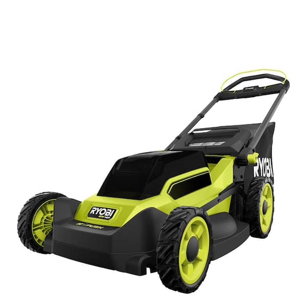 RYOBI 40V HP Brushless 20 in. Cordless Battery Walk Behind Push Lawn Mower Tool Only RY401017BTL The Home Depot