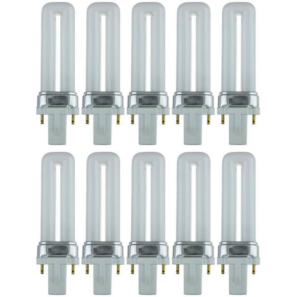 Sunlite 35-Watt Equivalent PL U-Shaped Plug-In G23 2-Pin Base CFL Light ...