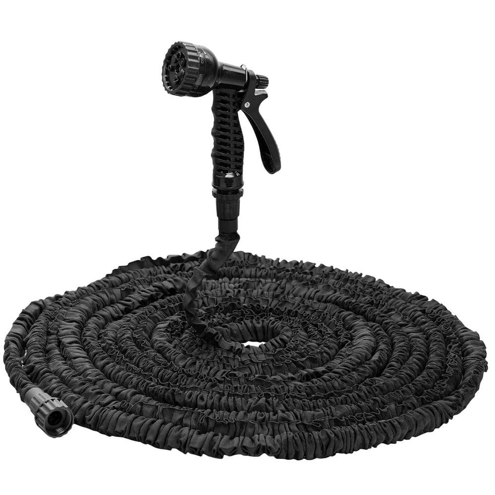 GardenJoy Lightweight 3/4 in. x 100 ft. Expandable Water Garden Hose ...