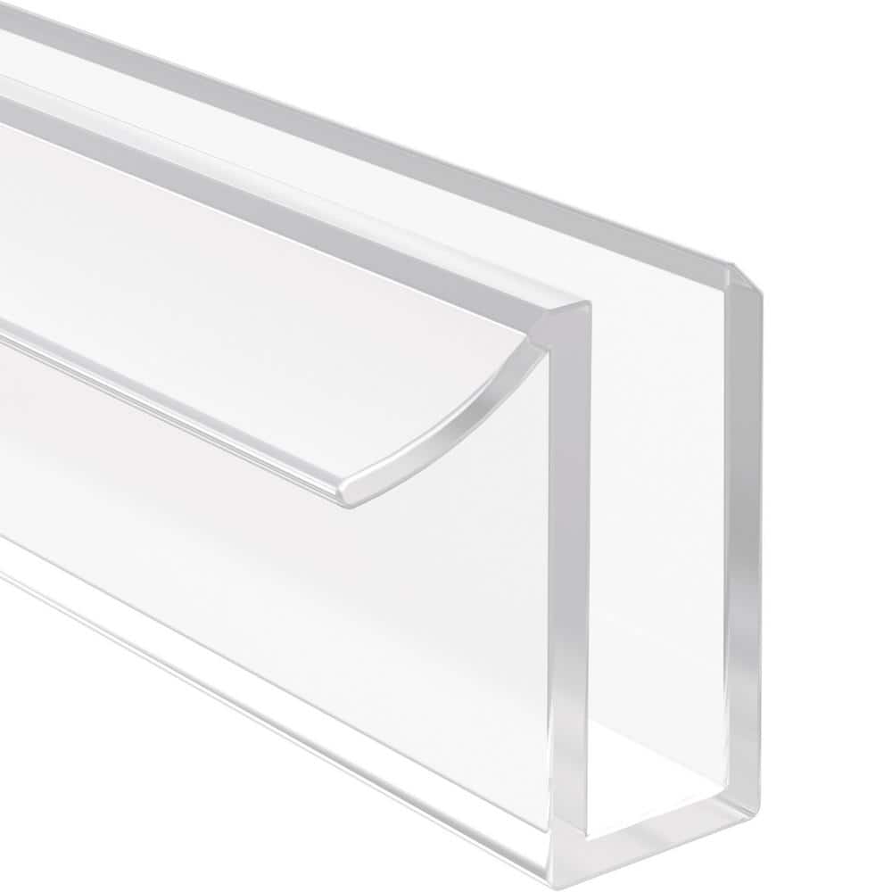 Delta Glazing Channels With Water Diverter for 6mm Glass Shower Panel ...