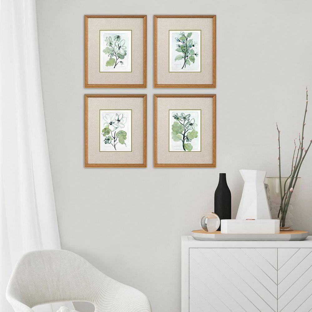 Paragon Loreth 4 Piece Framed Giclee Culture Art Print 17 in. x 15 in ...