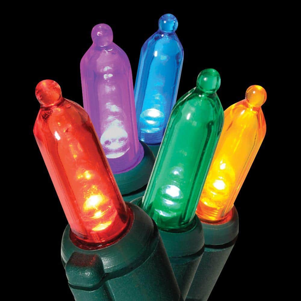 GE Energy Smart Colorite 100-Light LED Multi-Color Mini Light Set ...