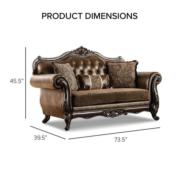 Narrow loveseat bench store
