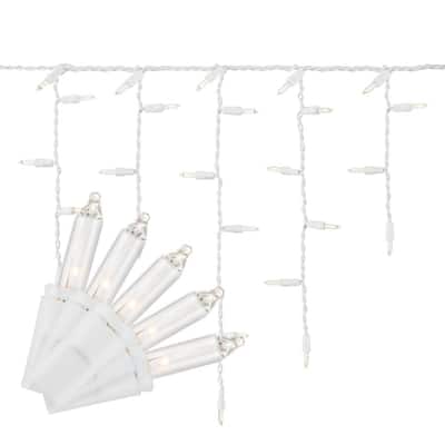 Home Accents Holiday 300L Clear Incandescent Mini Icicle Lights – Home ...