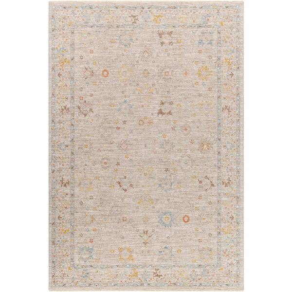 Livabliss Avant Garde Gray Traditional 2 ft. x 3 ft. Indoor Area Rug ...