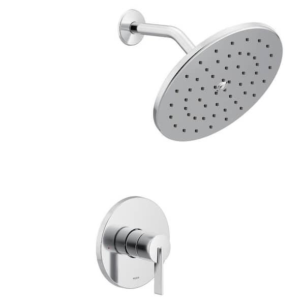 MOEN Cia 1 Handle Shower Trim Kit in Chrome (Valve Not Included ...