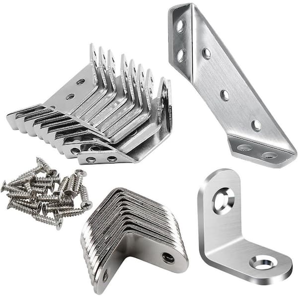 KIWDZFU Universal Stainless Steel Furniture Corner Connector ...