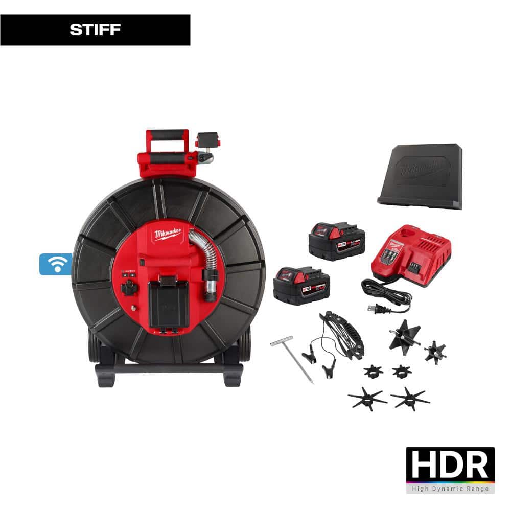 Milwaukee M18 18-Volt Lithium-Ion Cordless 325 ft. Stiff Modular ...