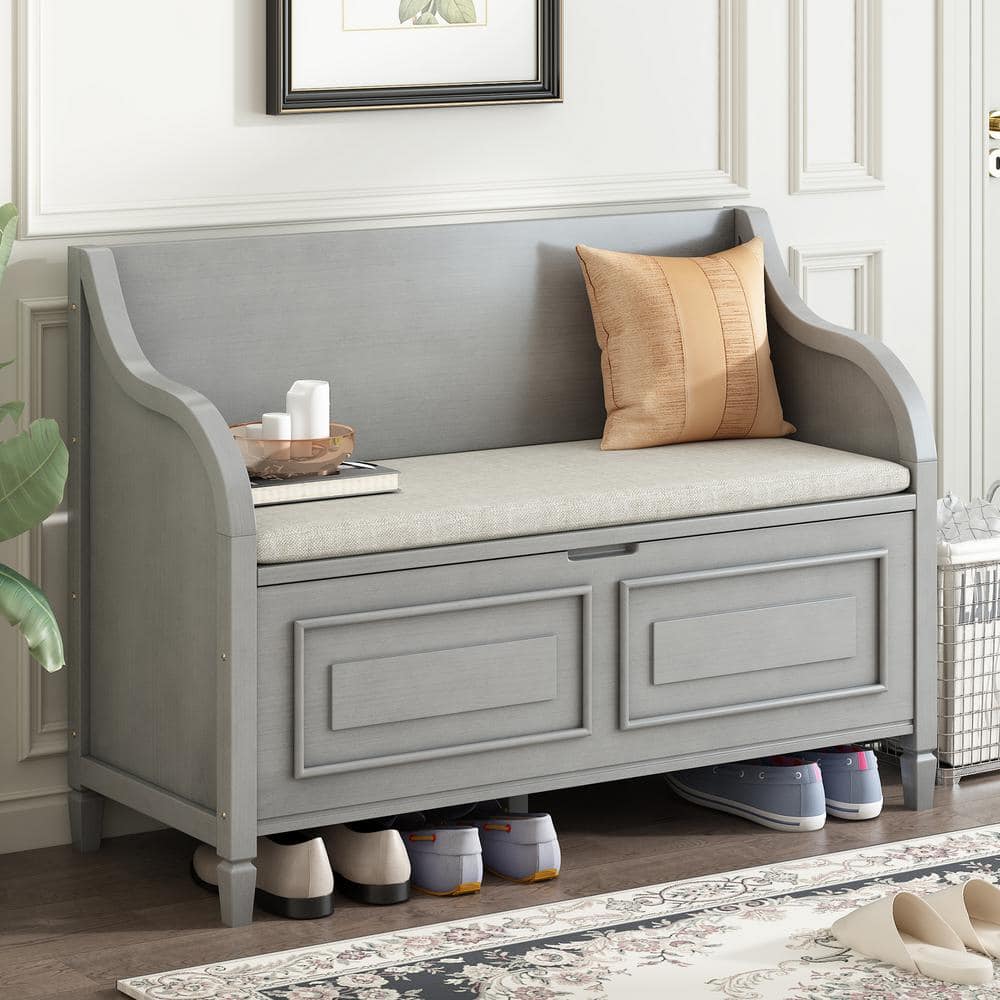 Bench with back for bedroom store