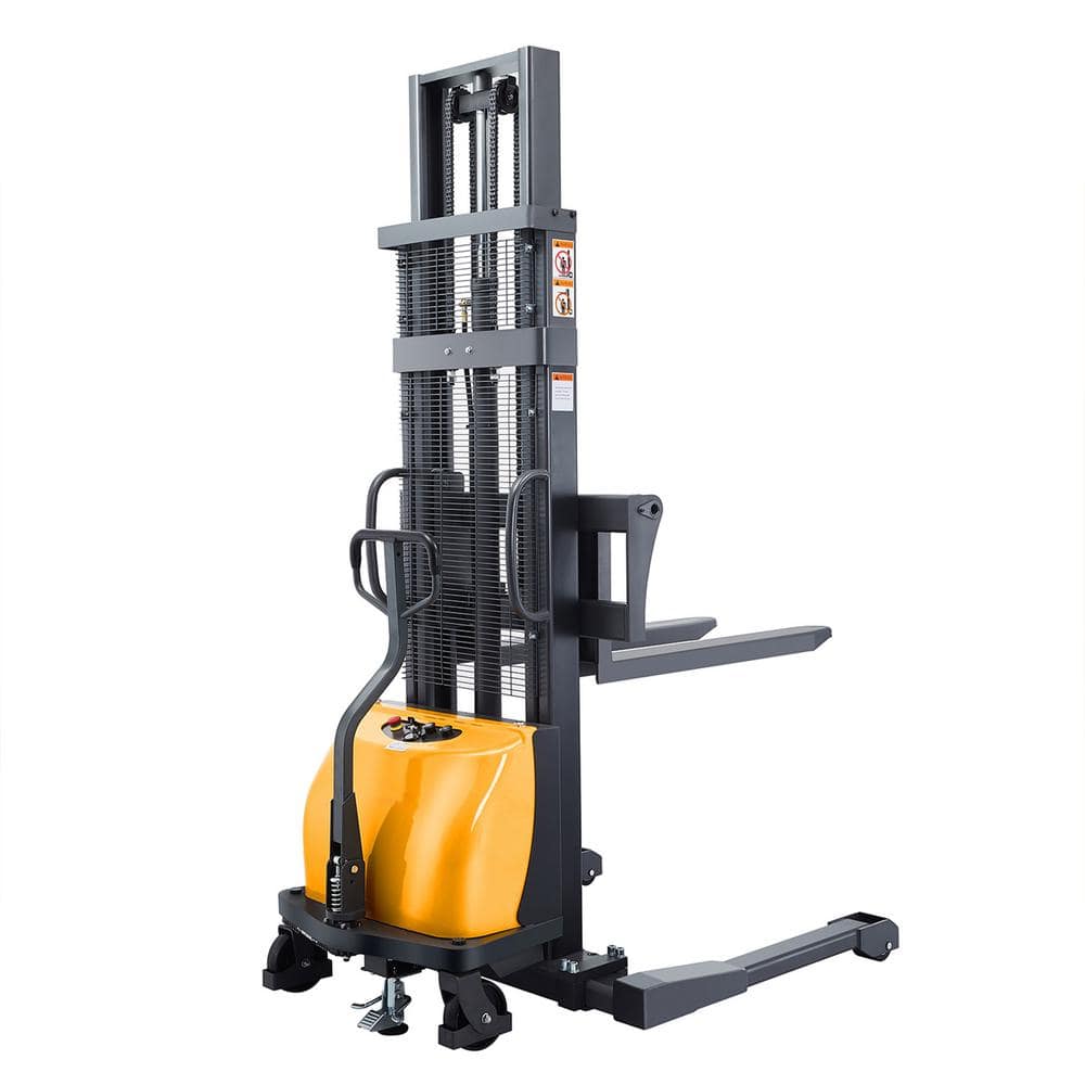 APOLLOLIFT 118 in. Lifting Height 3300 lbs. Semi Electric Pallet ...