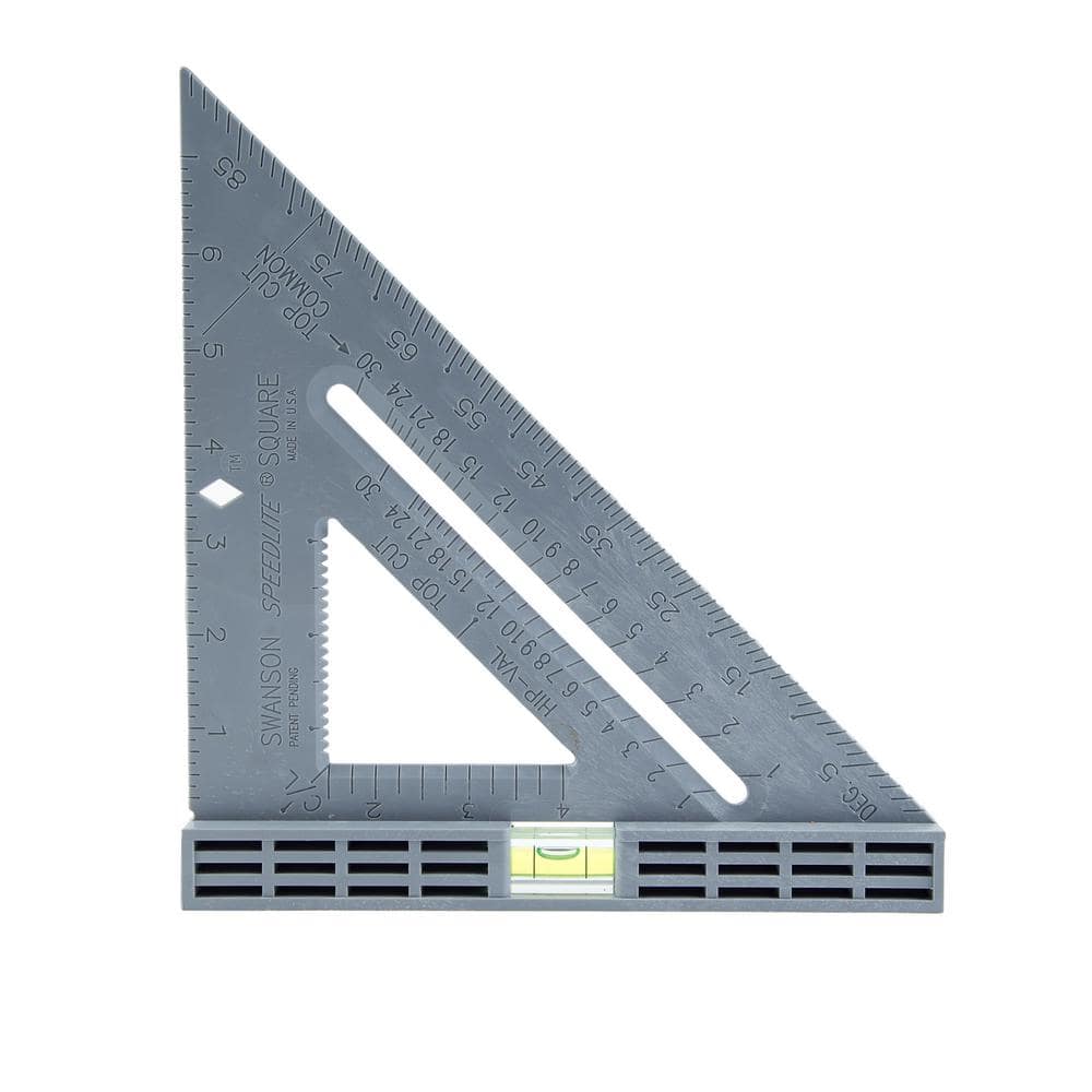 Speed square with level store
