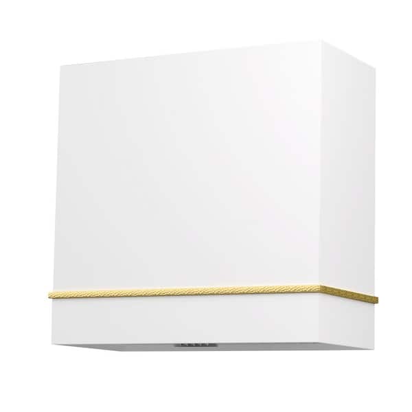 Forno Aria 30 in. Wall-Mounted Range Hood in White, Ducted 600 CFM ...
